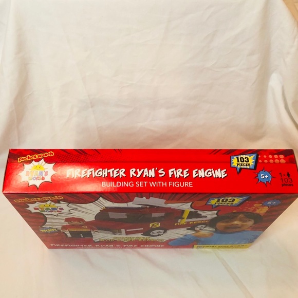 Pocket Watch | Toys | Ryans World Fire Engine Building Set Wfigure ...